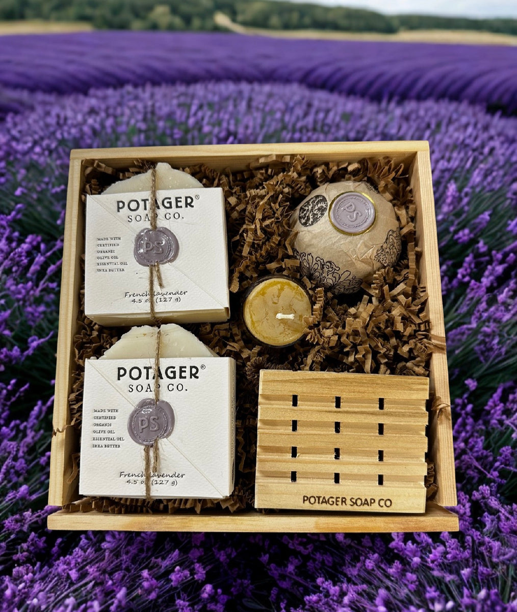 Natural Soap Gift Sets | Organic Bath & Body Gifts | Potager Soap Co.