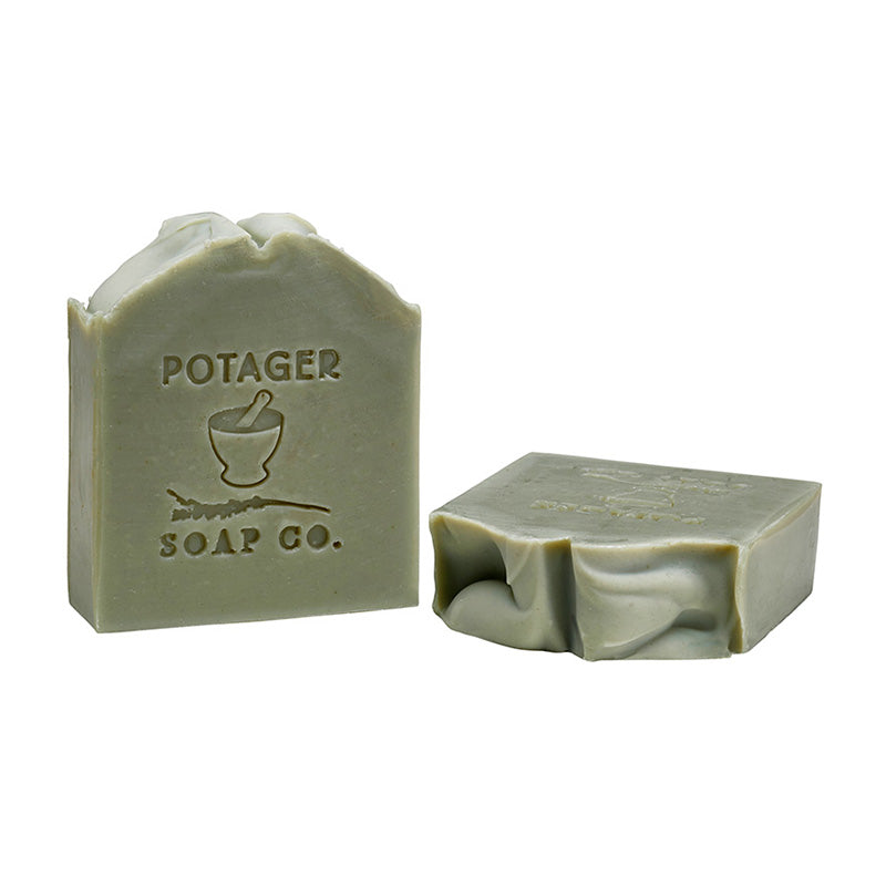 Mint Bar Soap - Organic Bar Soap | Potager Soap Co.